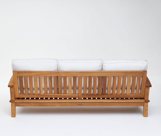 Veranda 3-Seat Sofa with Cushions – Thos.Baker